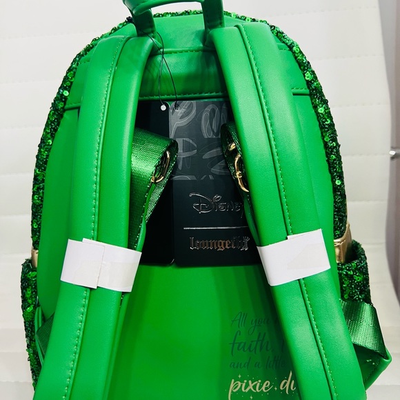 Loungefly | Bags | New With Tags Tinkerbell Loungefly Sequin Backpack ...